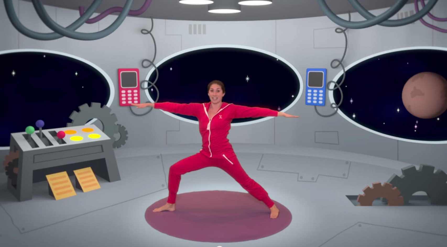 Mike The Cosmic Space Monkey | Yoga Adventures | Cosmic Kids