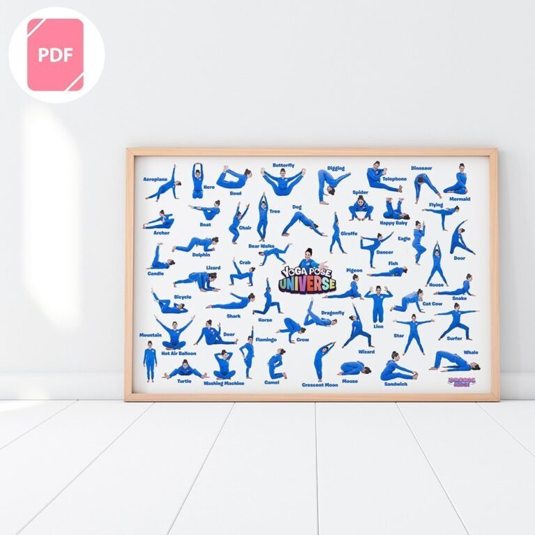 Free Yoga Pose Poster Download | Cosmic Kids
