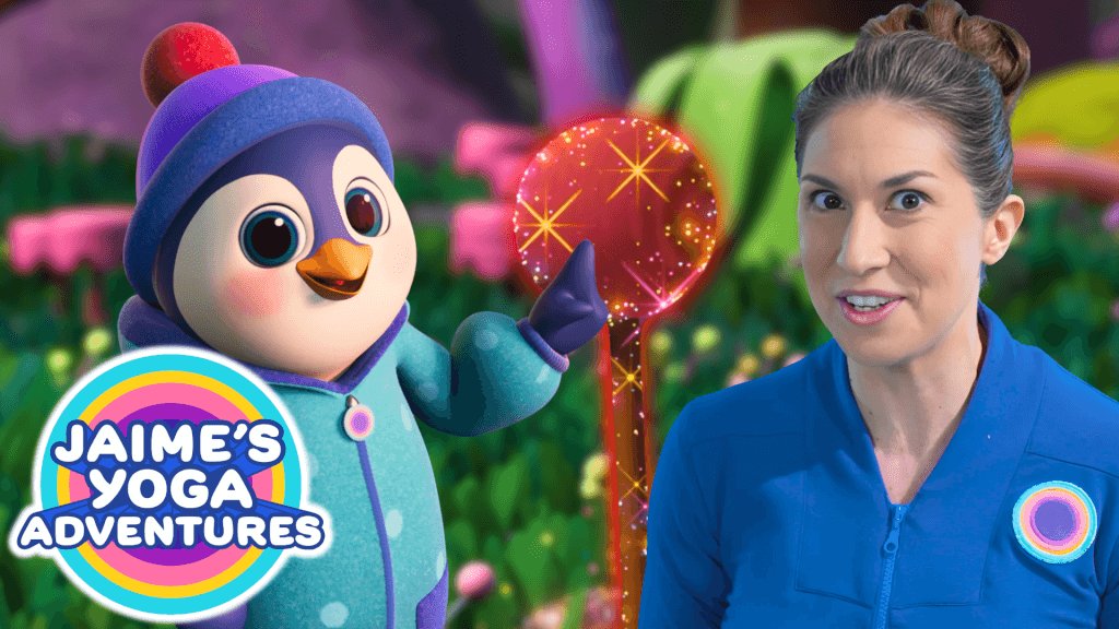 The BIG RED Lever | Jaime's Yoga Adventures - Cosmic Kids