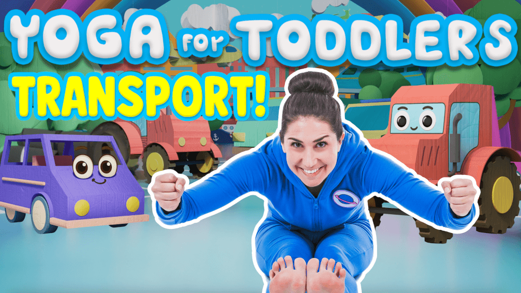 Transport & Trucks | Yoga Time! - Cosmic Kids
